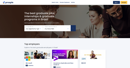 Graduate Job Opportunities, Internships, and Graduate Programs in ...