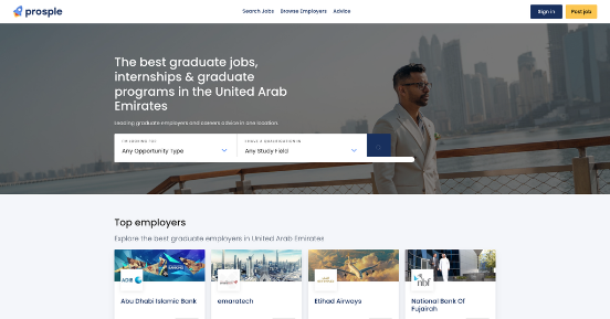Graduate Job Opportunities, Internships, and Graduate Programs in UAE ...