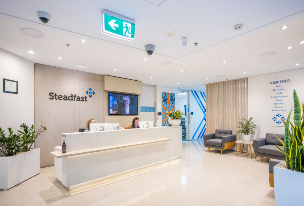 Steadfast Group Office Tour at 97-99 Bathurst Street, Sydney