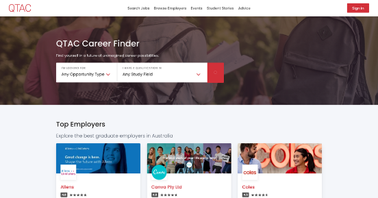 QTAC Career Finder