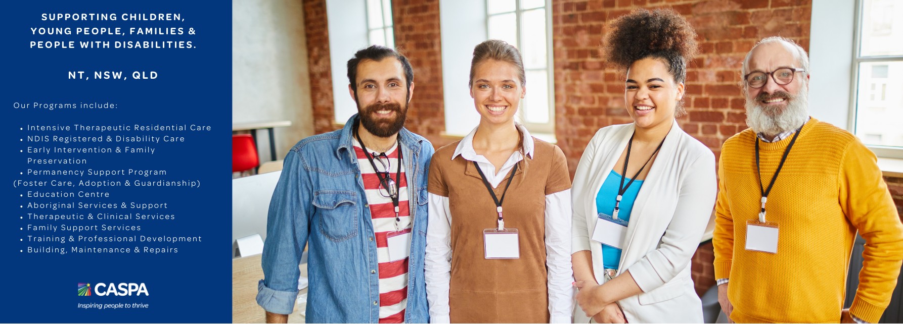 CASPA Services Therapeutic Care Worker