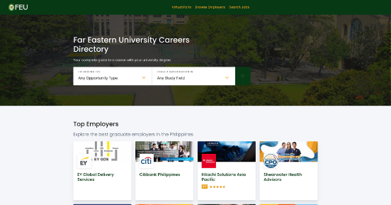 Far Eastern University Careers Directory for students