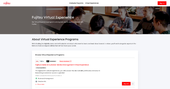 Fujitsu Virtual Experience