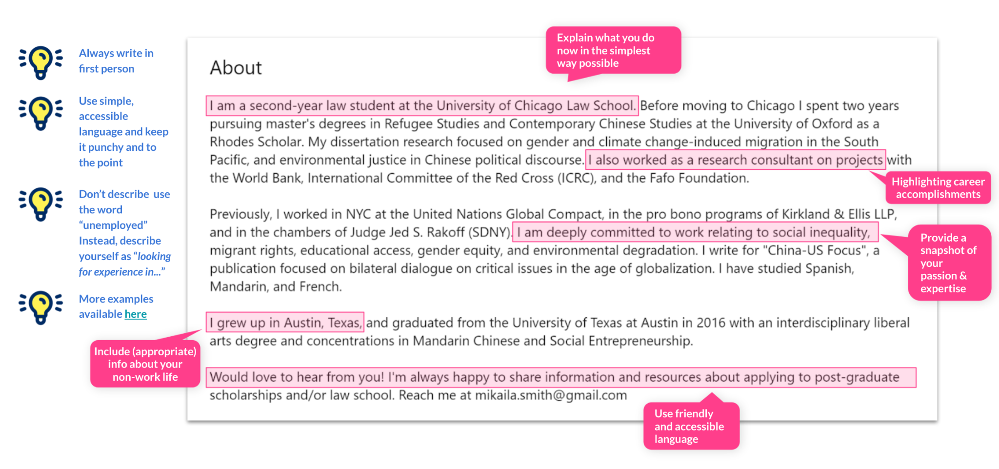 Making the most of LinkedIn: A guide for students and recent graduates